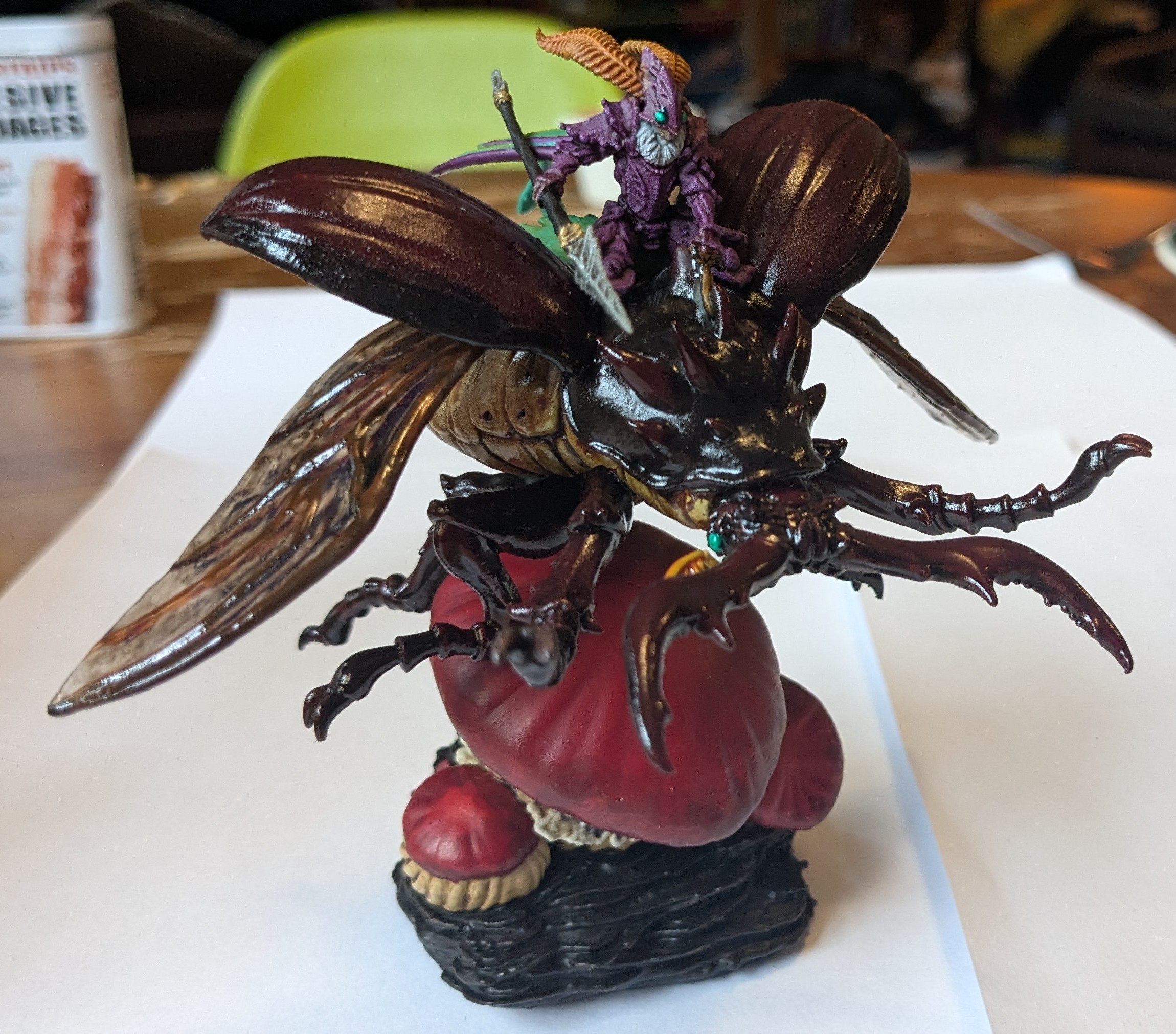 3D Printable Mothfolk Beetle Cavalry - Riodin, Fidelium Knight and ...