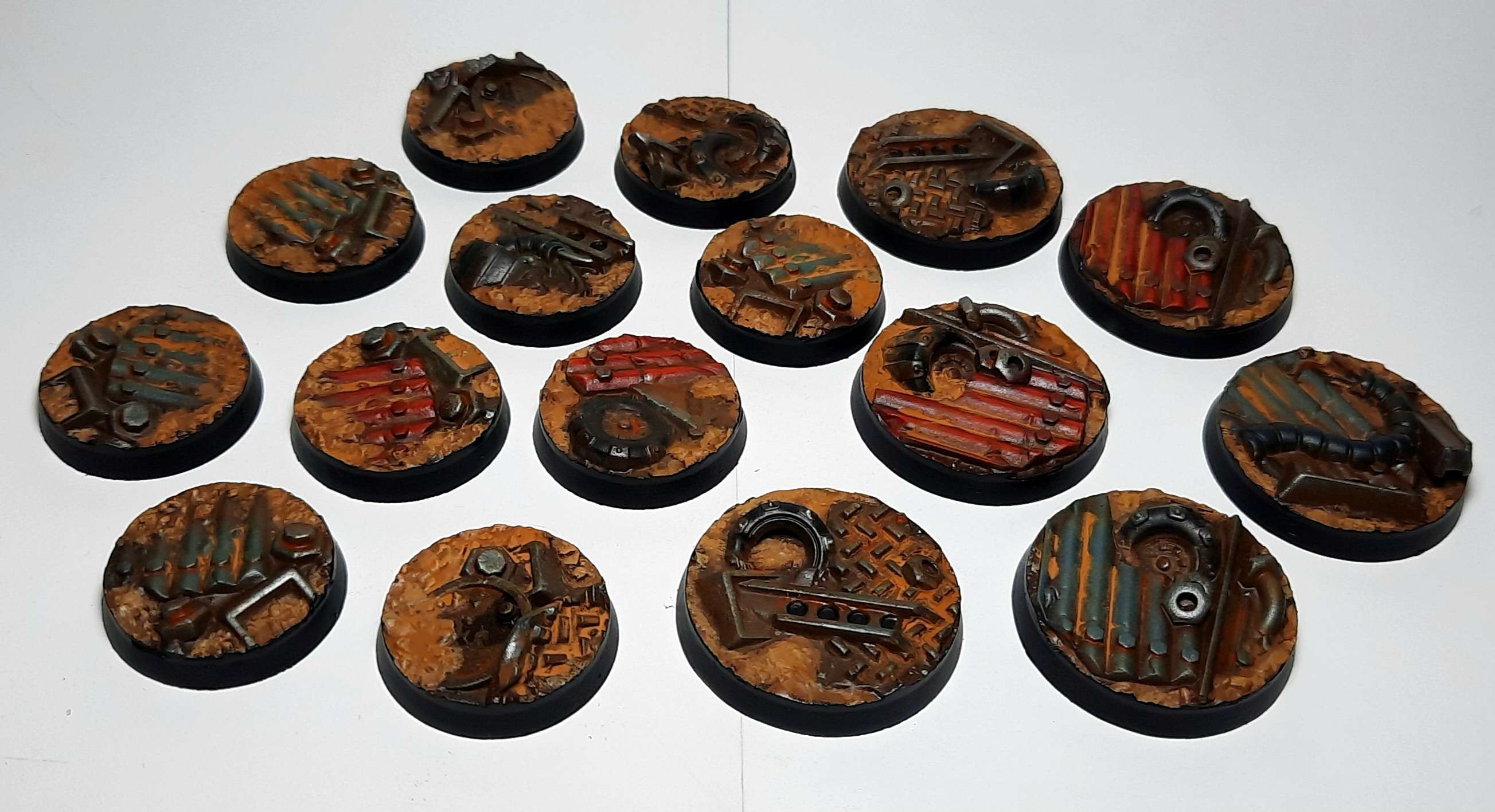 3D Printable Scrap Bases (Round) by Txarli Factory