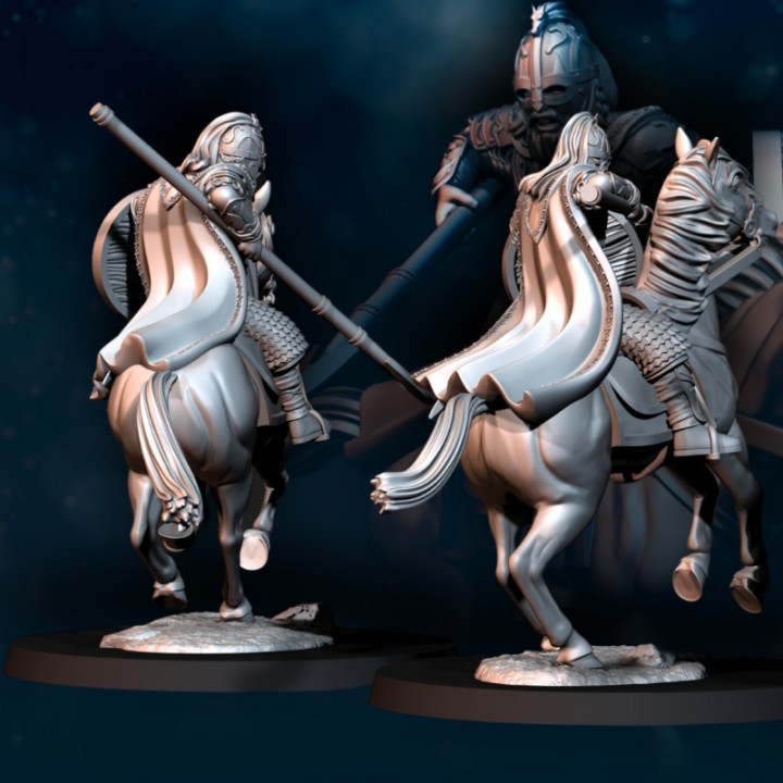3D Printable West Humans Royal Guard Mounted - New Poses | West Humans ...