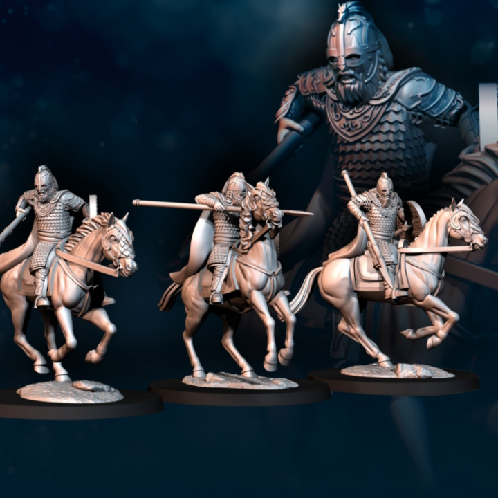 3D Printable West Humans Royal Guard Mounted - New Poses | West Humans ...