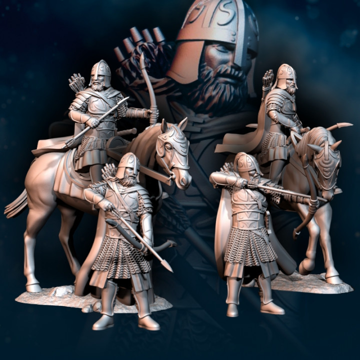 3D Printable West Humans Outriders mtd and foot | West Humans | Fantasy ...
