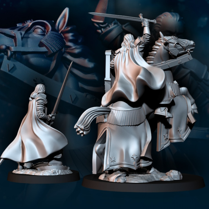 3D Printable High Humans King - Mounted and Foot | High Humans | Davale ...