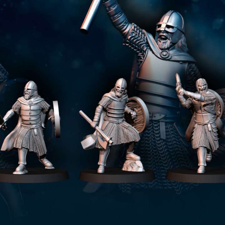 3D Printable 6x West Humans Elite on foot | West Humans | Fantasy by ...