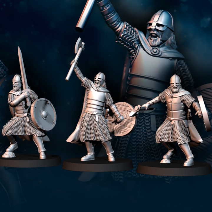 3D Printable 6x West Humans Elite on foot | West Humans | Fantasy by ...
