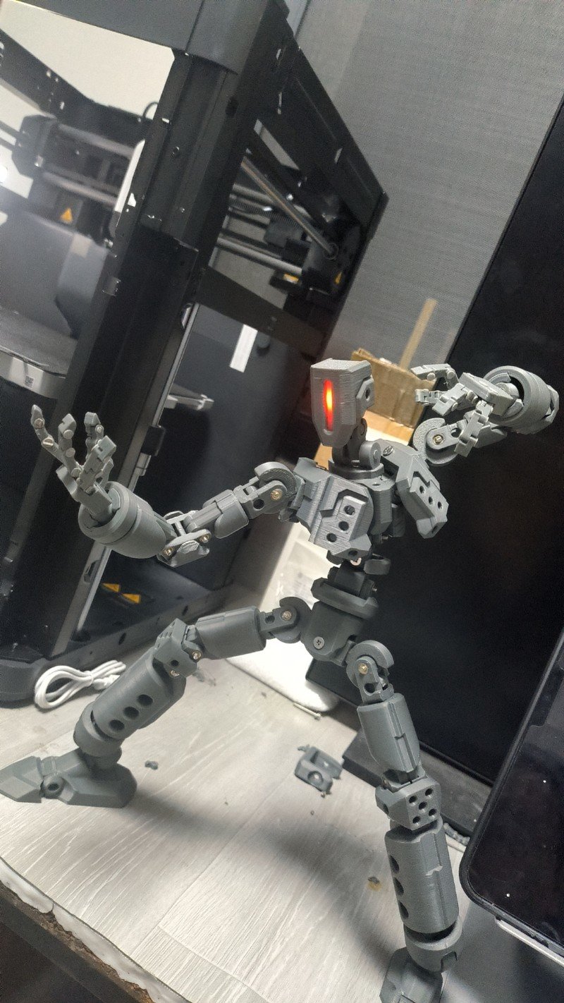 3D Print of "SACRU OSSE" Highly Mobile Skeleton Robot by haiqiangtian