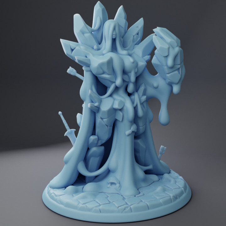 3D Printable Boss Slime by Twin Goddess Miniatures