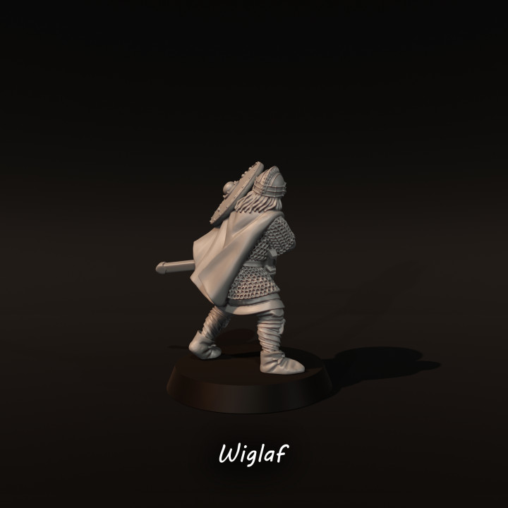3D Printable Wiglaf by Medbury Miniatures