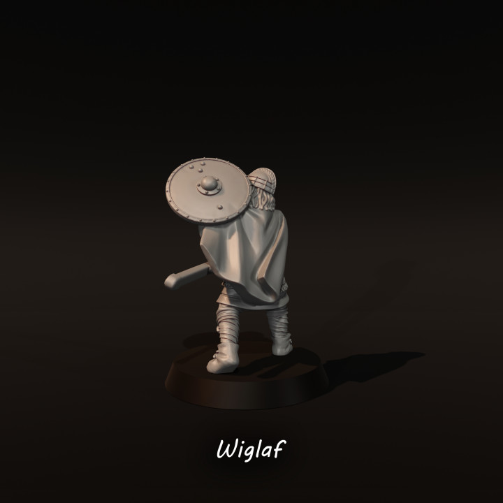 3D Printable Wiglaf by Medbury Miniatures