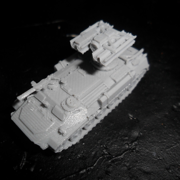 3D Printable MG144-R25C 9K35 SA13 Gopher by Aotrs Shipyards