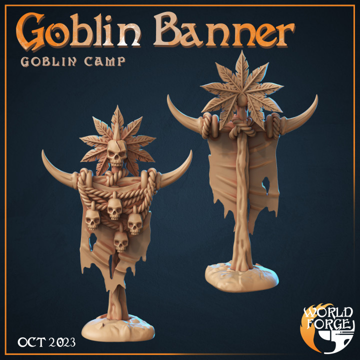 3D Printable Goblin Banner by Embernell Studio