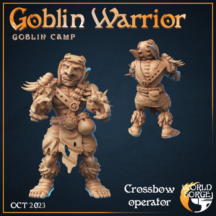 3D Printable Goblin War Camp - Oct 2023 by World Forge Miniatures