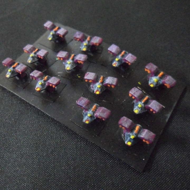 3D Printable VA002 Blistering Slash Bomber by Aotrs Shipyards