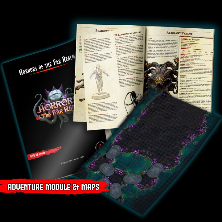 3D Printable Horrors of the Far Realm - October '23 Fantasy Module and ...