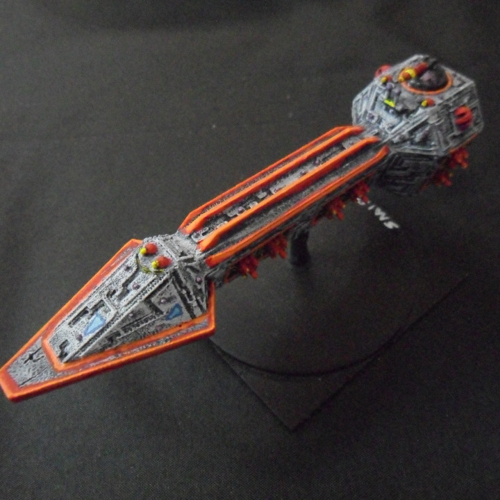 3D Printable VA303 Star Maim Dreadnought by Aotrs Shipyards