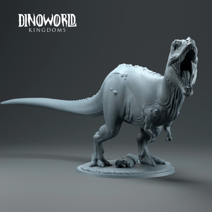3D Printable T rex Dinosaur by Dinoworld