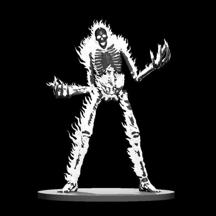 3D Printable Malakbel Demon by Miguel Zavala