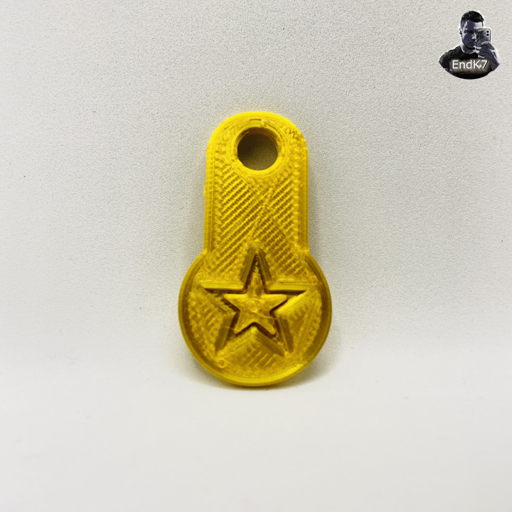 3D Printable Shopping Card Chip Keychain - Shopping Token Coin - 10 ...