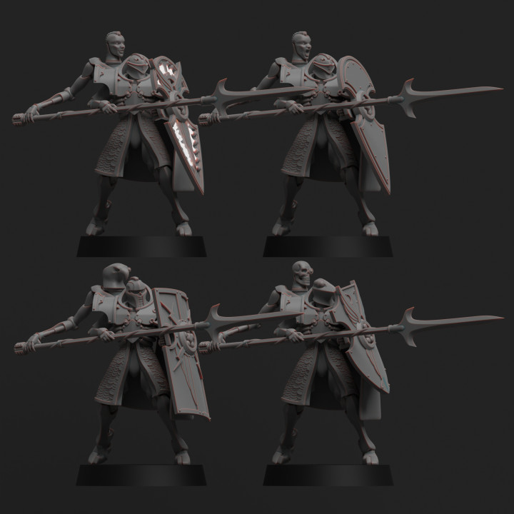 3D Printable Artificer Courts - Creche-Guard by DivergingRealm