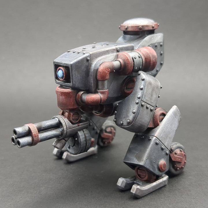 3D Printable TB-3 "Rosie", Magitech Mecha Miniature by LostPage