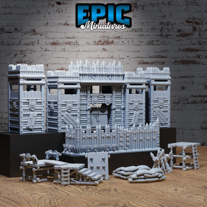 3D Printable Bandit Camp Set / Raider & Outlaw Encounter / Thief ...