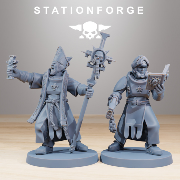 3D Printable RoyalGuard Templars by Station Forge