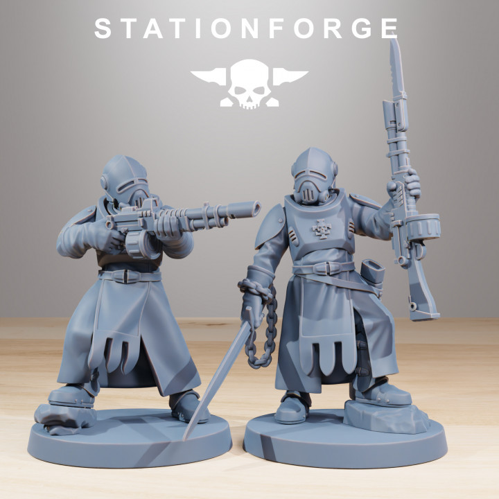 3D Printable RoyalGuard Templars by Station Forge