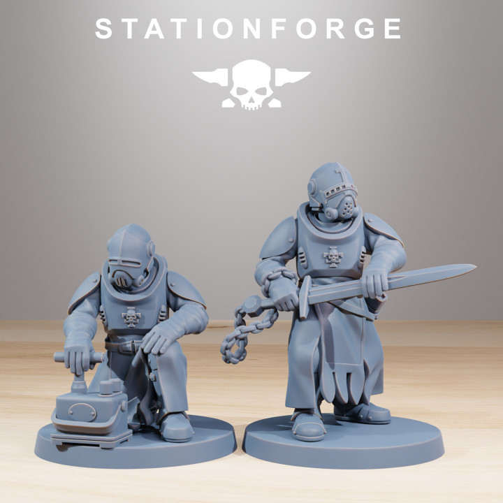 3D Printable RoyalGuard Templars by Station Forge