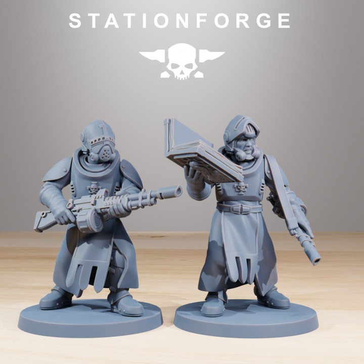 3D Printable RoyalGuard Templars by Station Forge