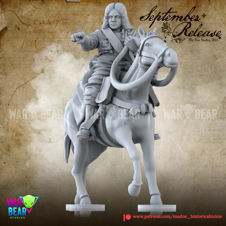 3D Printable WSS French High Command by BattleCat Miniatures