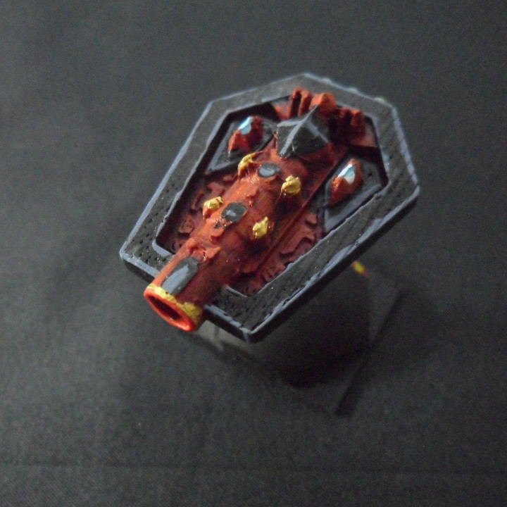 3D Printable PH207 Rauztrak Light Carrier by Aotrs Shipyards