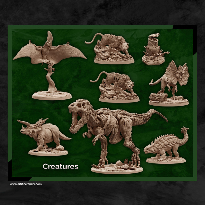 3D Printable The Archeologist & The Necromancer - Full Pack by ...