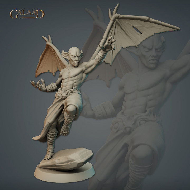 3D Printable Vampires october release by Galaad Miniatures