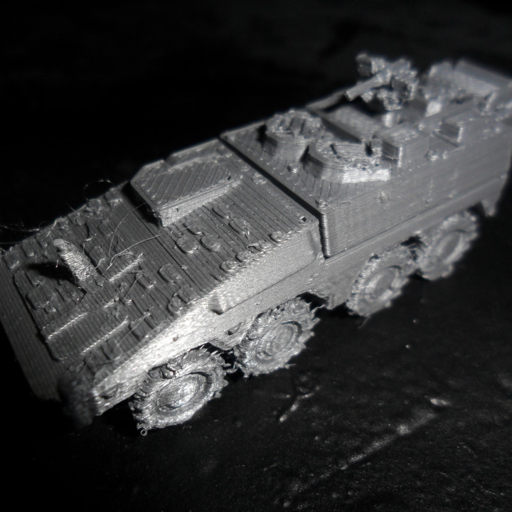 3D Printable MG144-G02B Boxer Command Post (Dutch) by Aotrs Shipyards