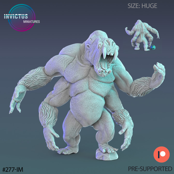 3D Printable Nuclear Ape Set / Space Gorilla / Kong Beast / Cosmic ...