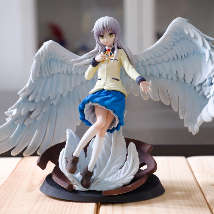 3D Printable Highschool Angel President by Neko_Figurines