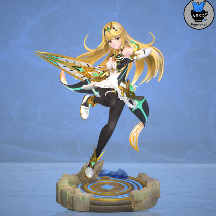 3D Printable Sword of Light Warrior by Neko_Figurines