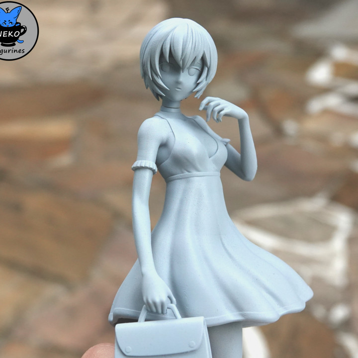 3D Printable Mecha Pilot Girls Summer Dress by Neko_Figurines