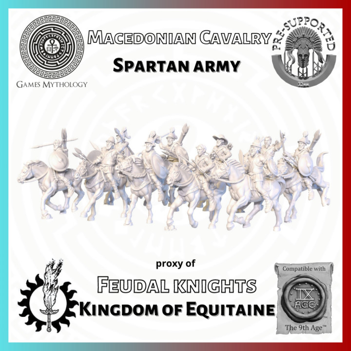 3D Printable The Spartan Army by Games Mythology