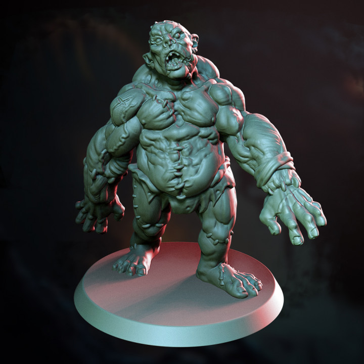 3D Printable Flesh Golem 02 by Monster Atlas