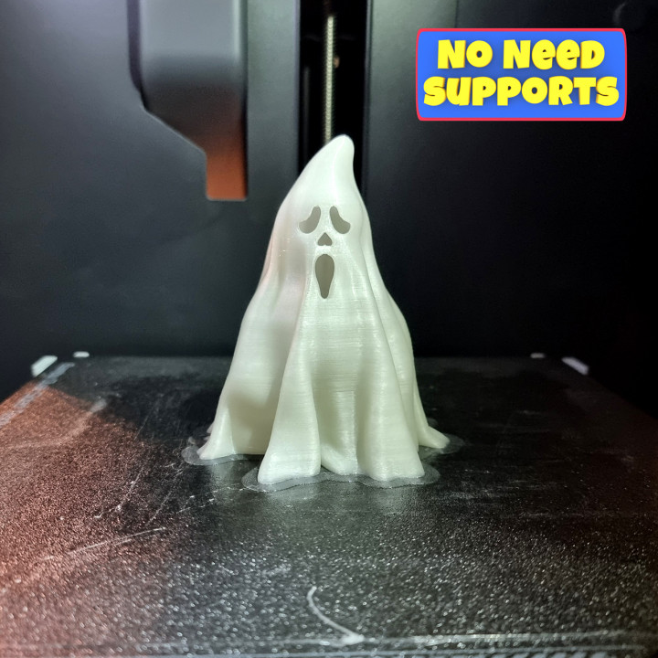 3D Printable Ghost Halloween by iradj3d