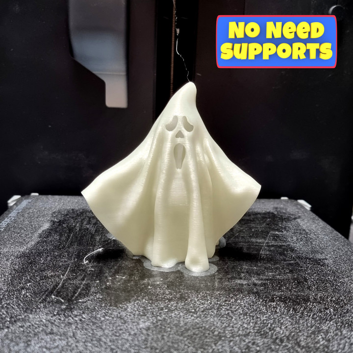 3D Printable Ghost Halloween by iradj3d