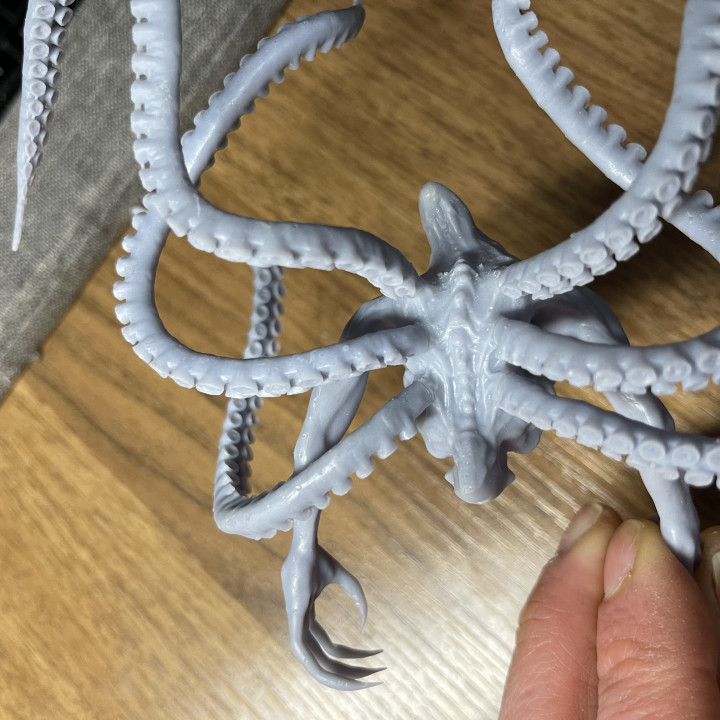 3D Printable The Cthuloid - Tentacled Horror by Keith Talbot