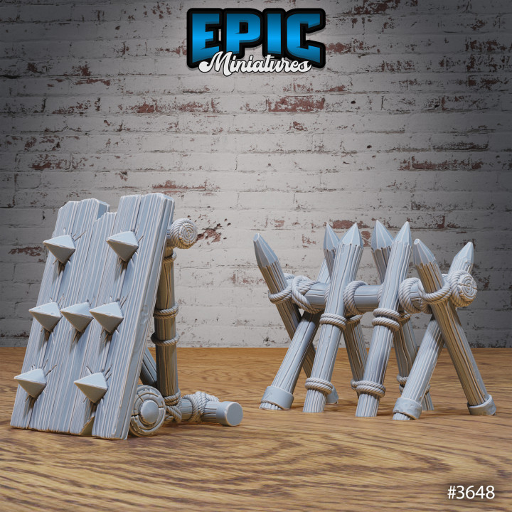 3D Printable Bandit Camp Fortification / Rogue Stronghold / Ruthless ...
