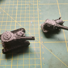 3D Printable Tanks, Terrain and Tokens for TONKS! by brander roullett