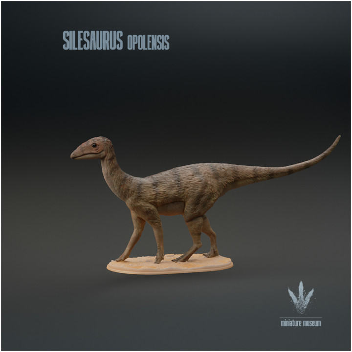 3D Printable Silesaurus opolensis : The Ancient Dinosaur by Miniature ...
