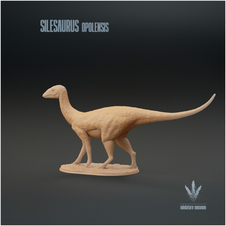 3D Printable Silesaurus opolensis : The Ancient Dinosaur by Miniature ...