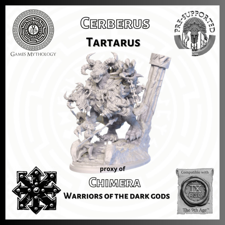 3D Printable The Tartarus Army by Games Mythology