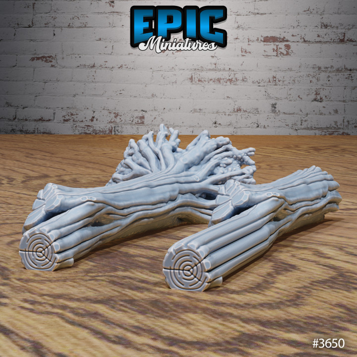 3D Printable Bandit Camp Scatter / Rogue Stronghold Tiles / Ruthless ...