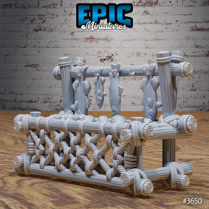 3D Printable Bandit Camp Scatter / Rogue Stronghold Tiles / Ruthless ...