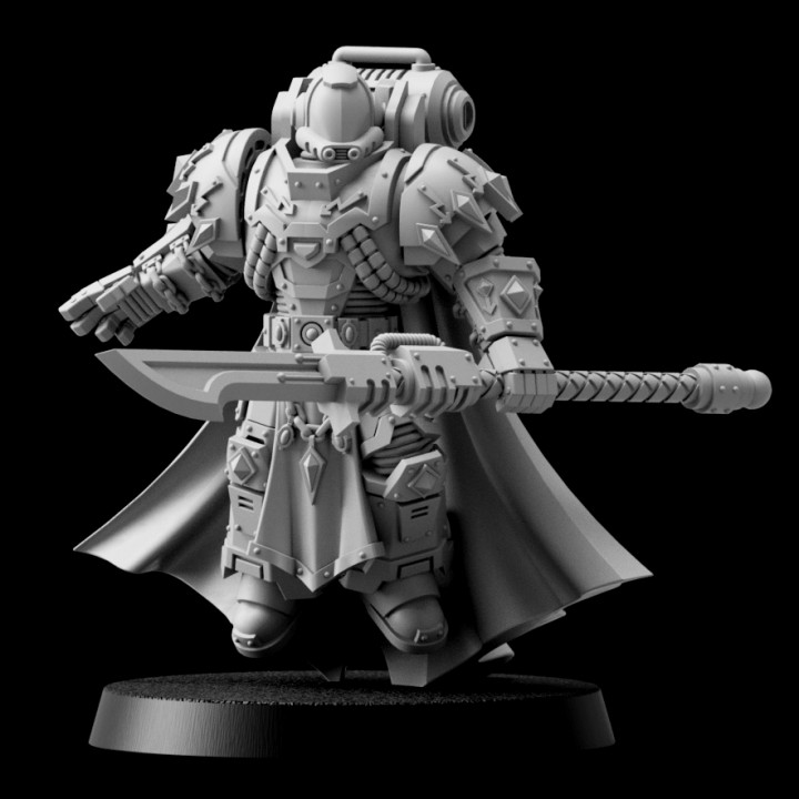 3D Printable Apex Legion Aether Mage by Apex Tabletop